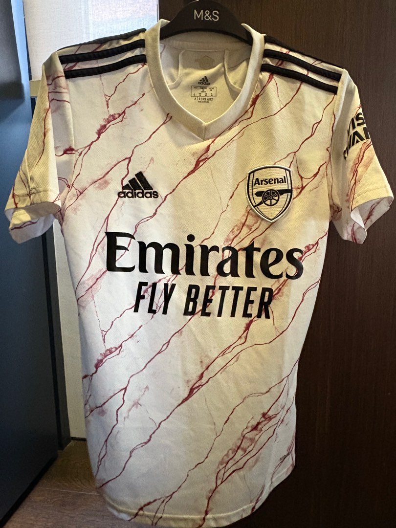 Vintage Arsenal Jersey - Marble Design, Men's Fashion, Activewear on ...