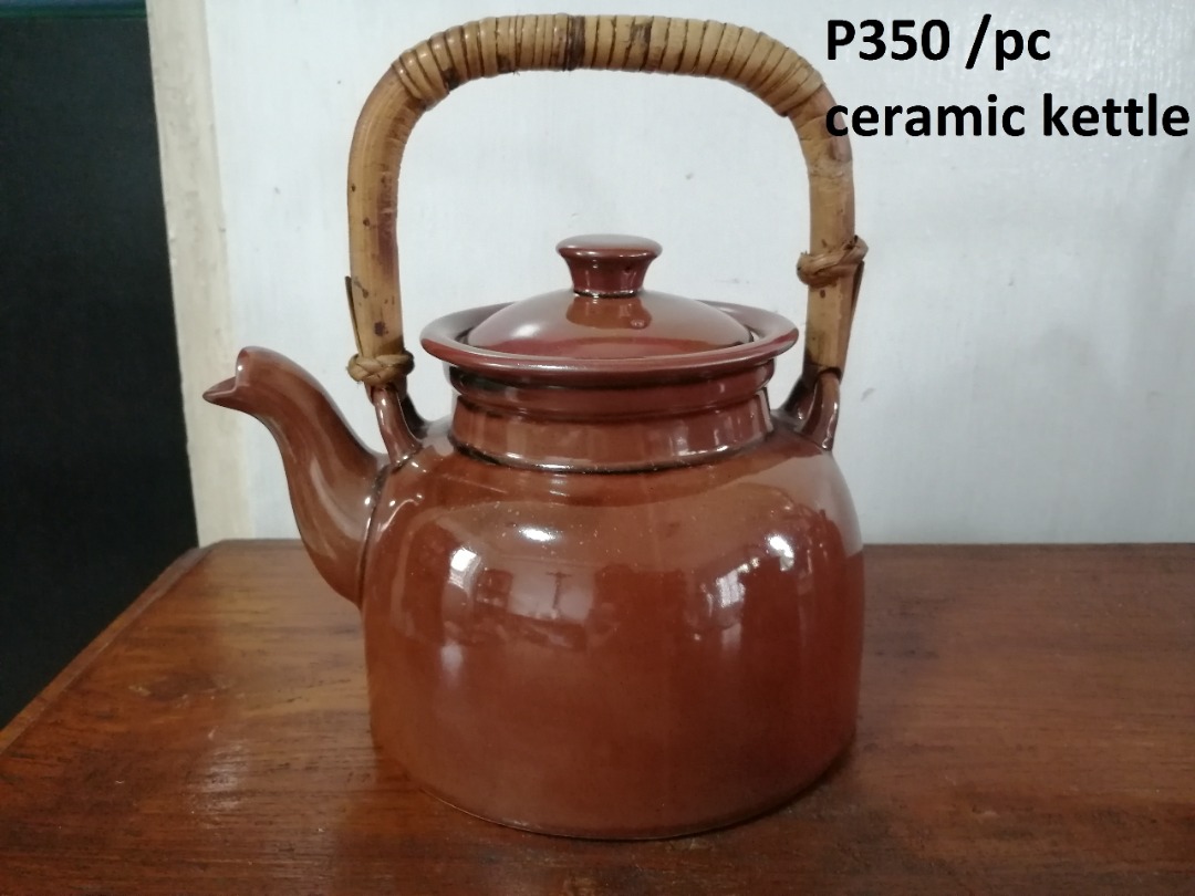Vintage CARDINAL Tea pot / kettle glazed brown (please read details ...