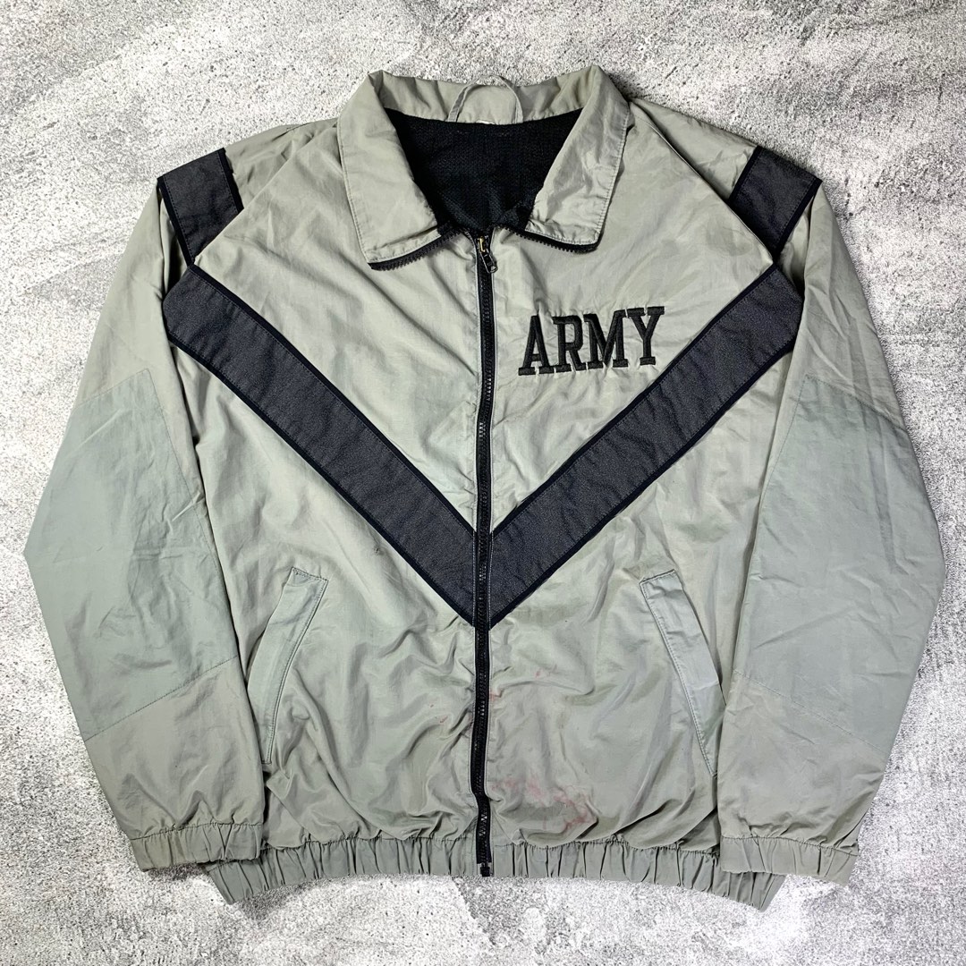 Vintage military US. Army physical fitness jacket not buzzrickson Usmc ...