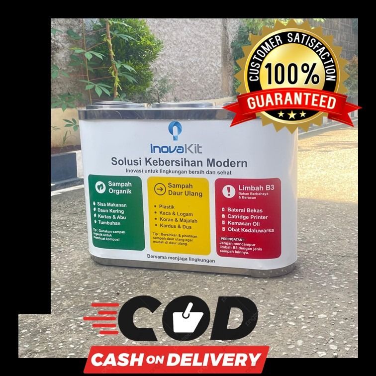 WA 0812-9869-9940 Jual Tempat Sampah Stainless 3 in1 Cimarias ...