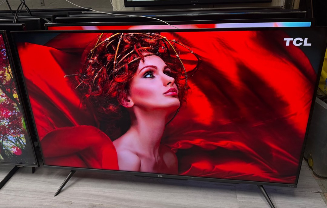 43吋TCL QLED 4K Smart Tv 43C725 WiFi上網智能電視機, 家庭電器, 電視 & 其他娛樂, 電視 - Carousell