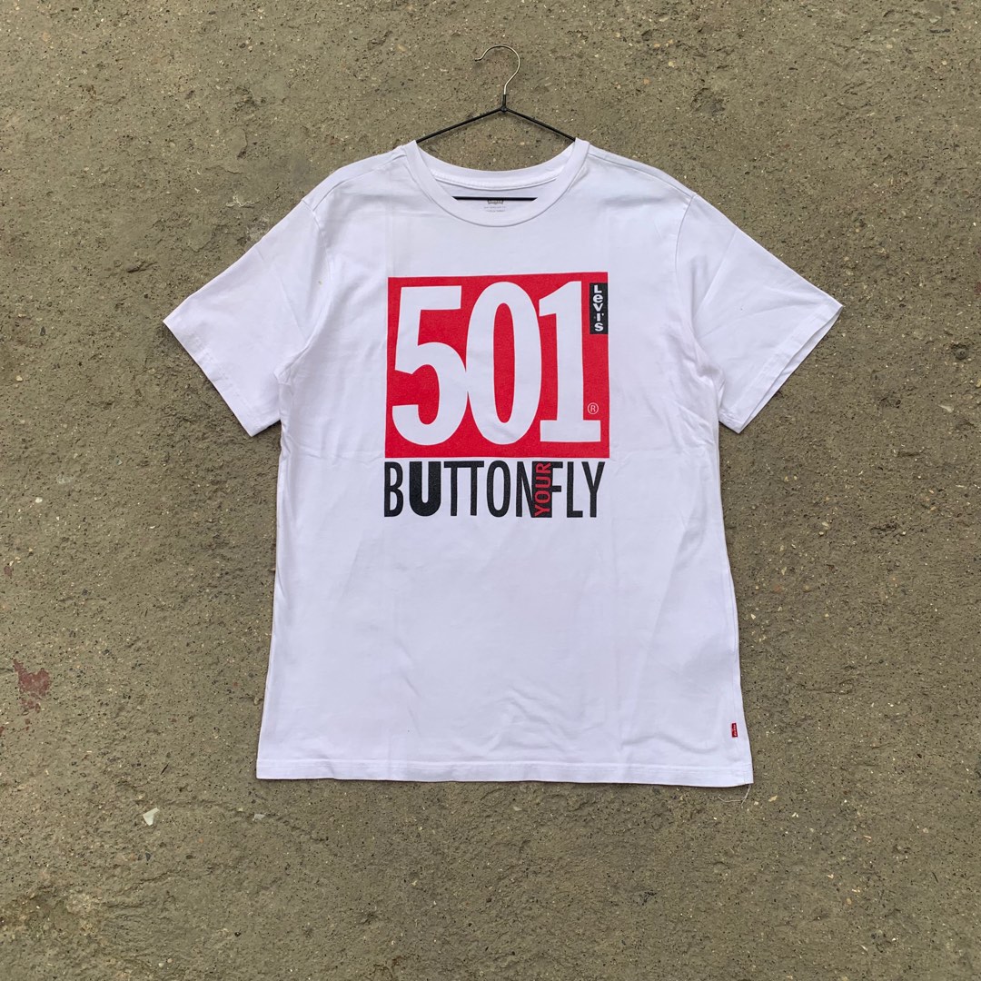 501 Levis Buttonfly Shirt, Men's Fashion, Tops & Sets, Formal Shirts on ...