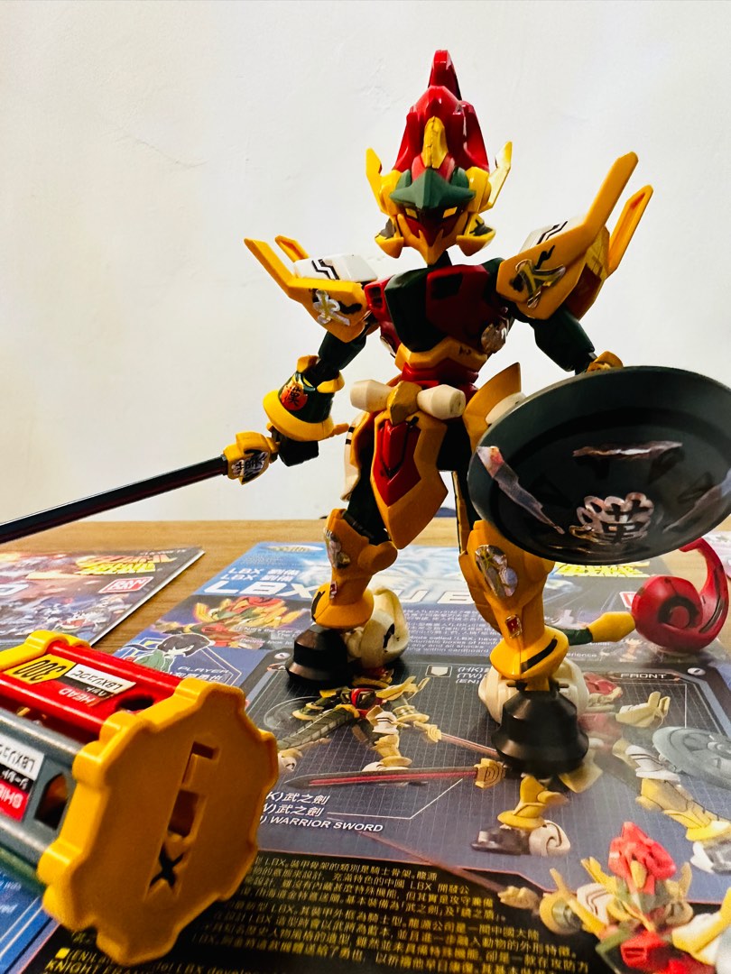紙箱戰機 LBX 劉備, 興趣及遊戲, 玩具 & 遊戲類 - Carousell