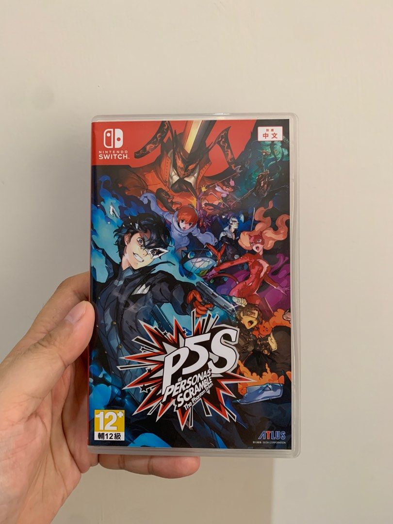 二手 NS Switch 女神異聞錄5 亂戰 魅影攻手 P5S 中文版, 電玩遊戲相關, 電玩、電腦遊戲軟體, Nintendo 任天堂在旋轉拍賣