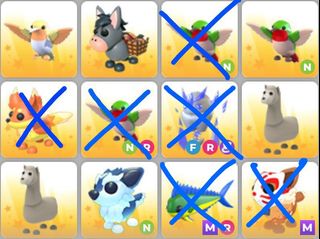 High tier pets| Adopt me (price in description), Video Gaming, Gaming ...