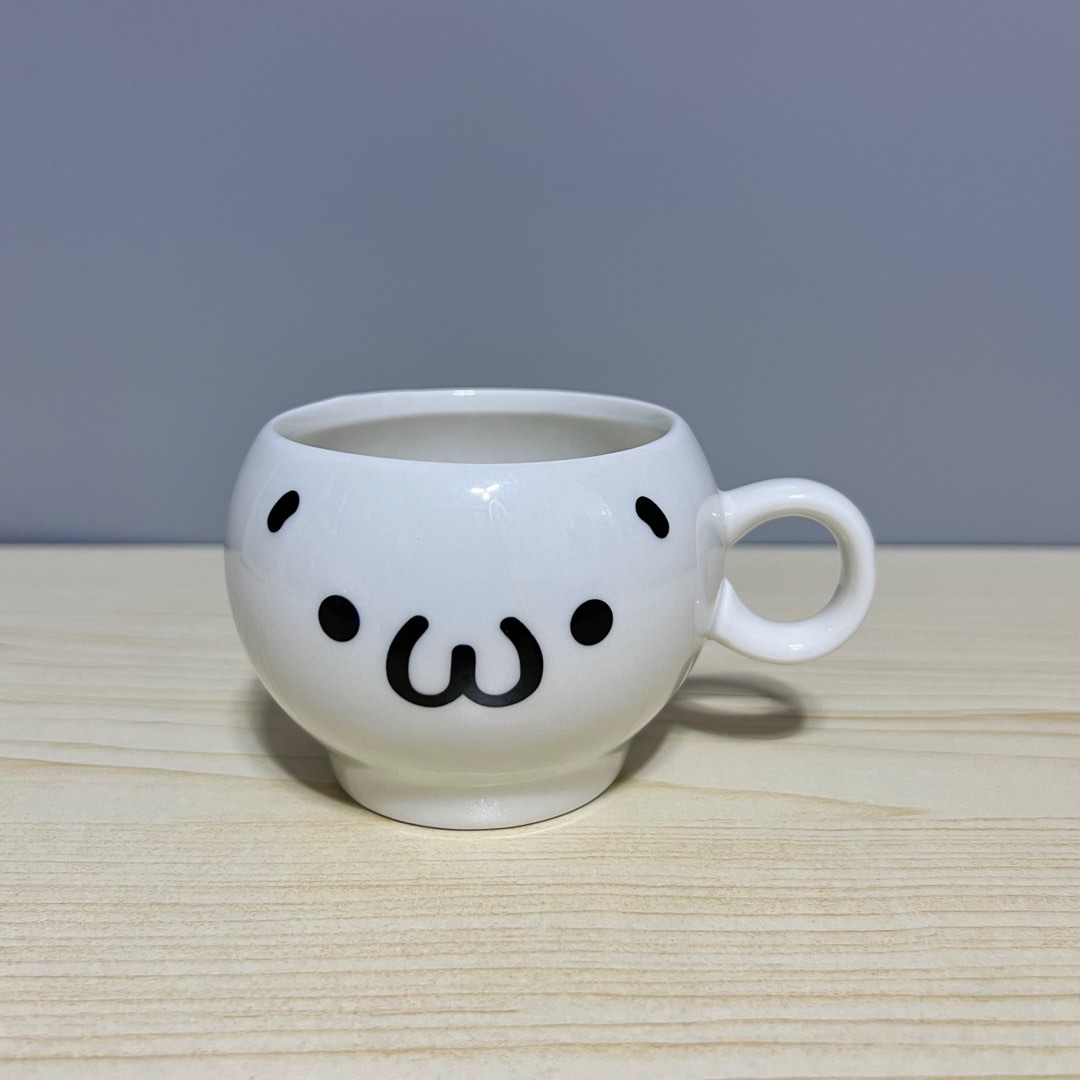 Airyusha Kaomoji Shobon Ceramic Cup/Mug (diameter & h:6.5cm) - Php 250 ...