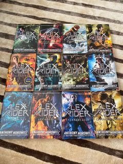 Alex Rider Book Series by Anthony Horowitz, Hobbies & Toys, Books ...