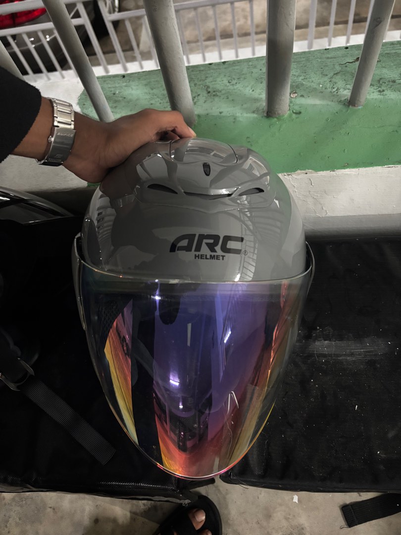 ARC Helmets, Motorcycles, Motorcycle Apparel on Carousell
