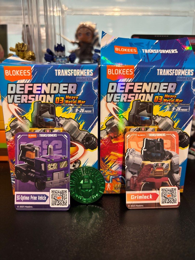Blokees Transformers Defender Version 3 (Grimlock & SG Optimus Prime ...