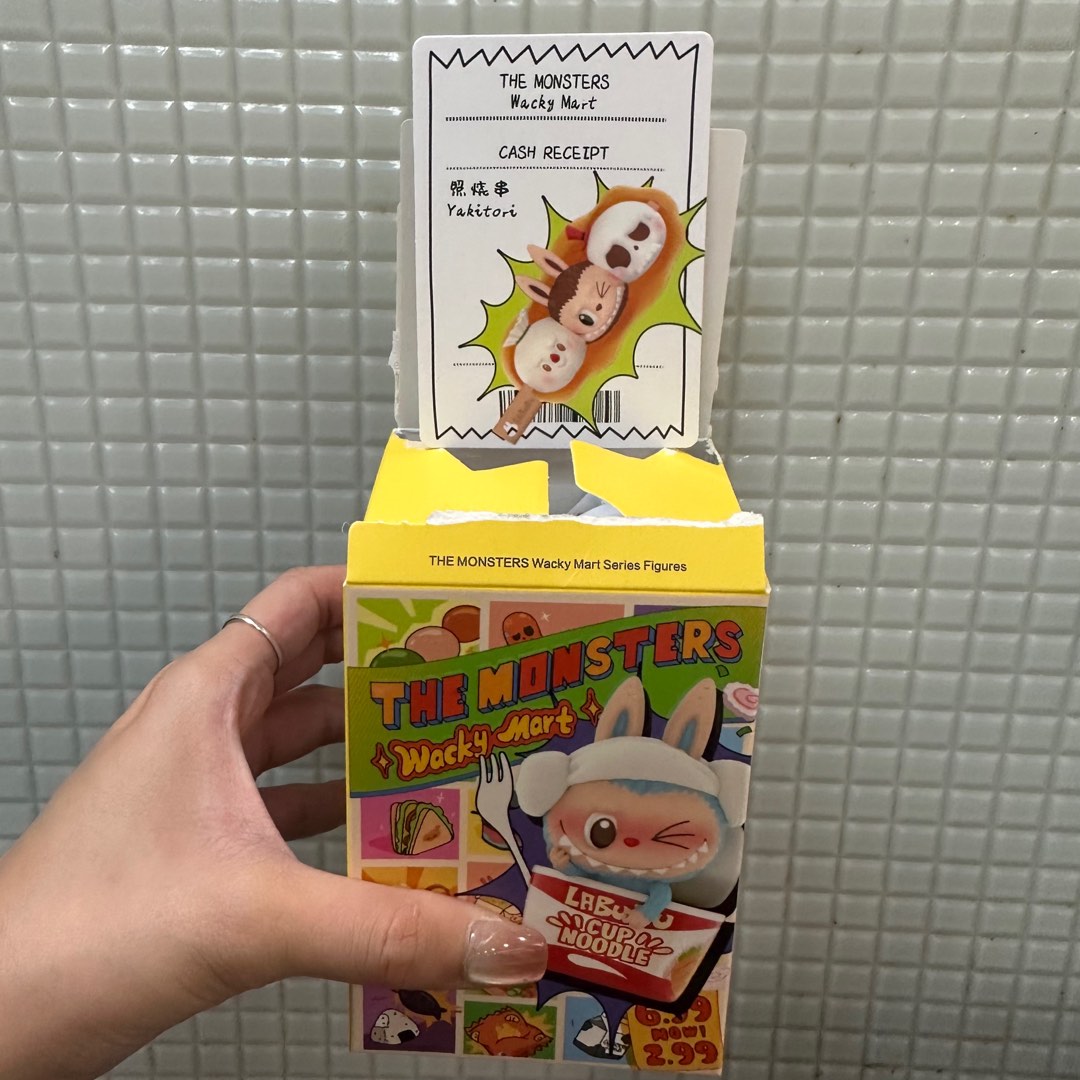 BNIF Labubu The Monsters Wacky Mart - Yakitori, Hobbies & Toys, Toys ...