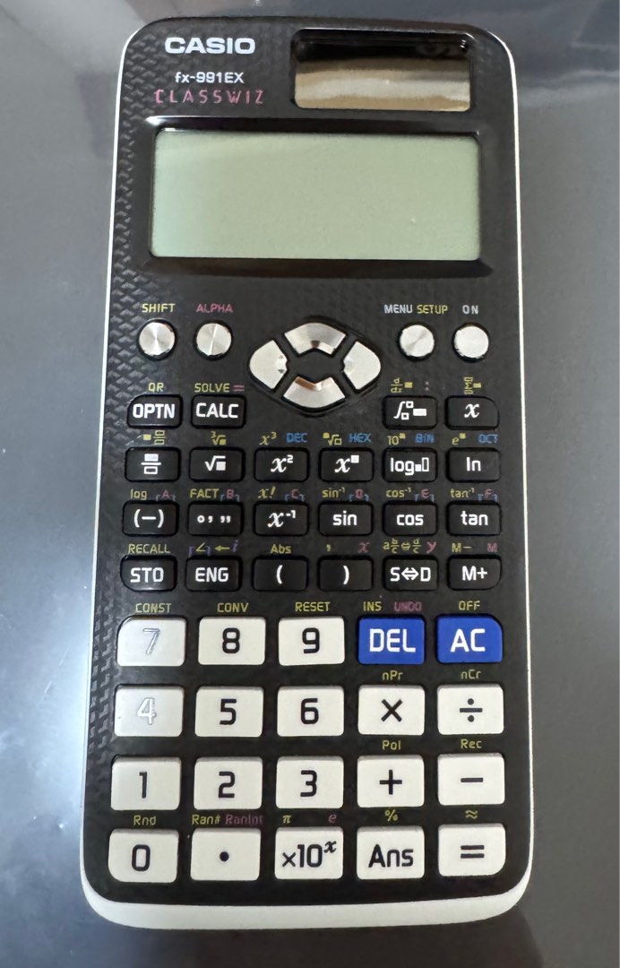 Casio fx991EX/fx-991ex/fx-991EX 絕版計數機 [USED], 手提電話, 其他裝置 - Carousell