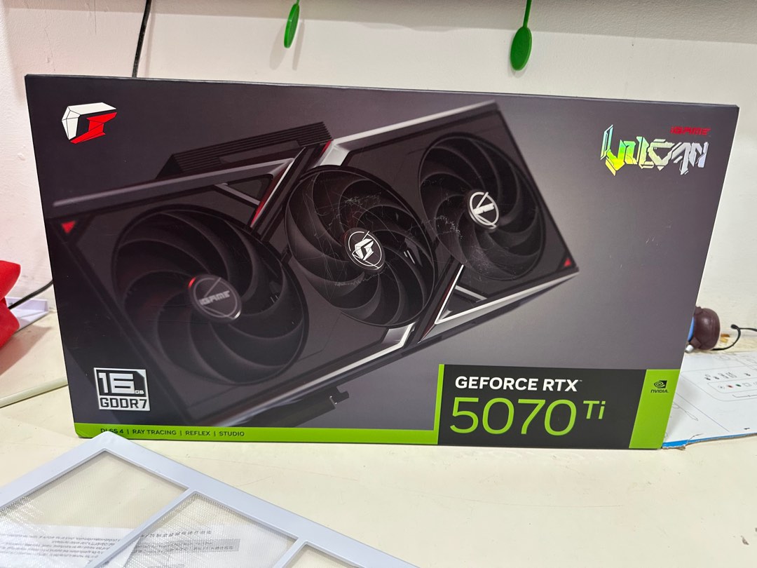 Colorful igame rtx 5070 ti Vulcan, Computers & Tech, Desktops on Carousell