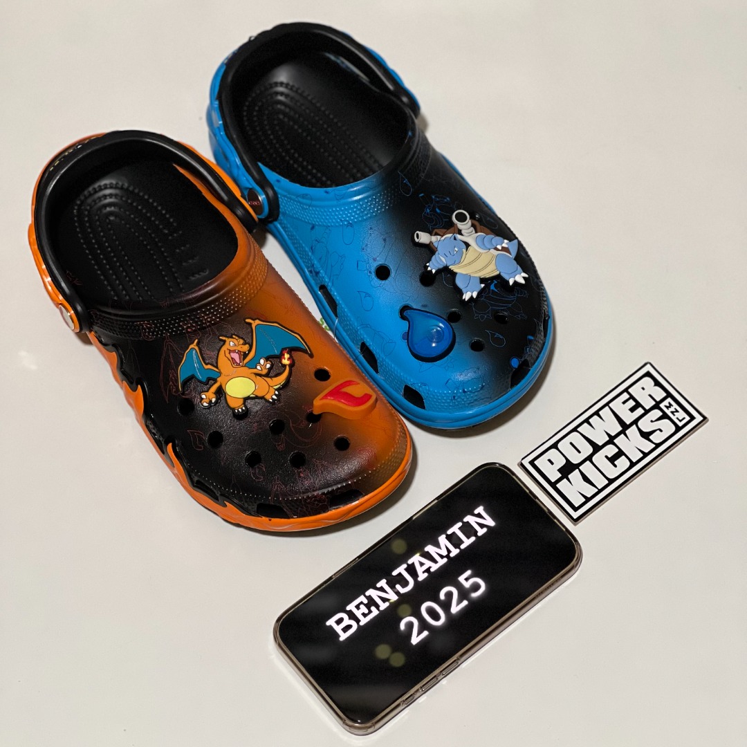 Crocs Classic Clog X Pokemon ‘Charizard VS Blastoise’, Men's Fashion ...