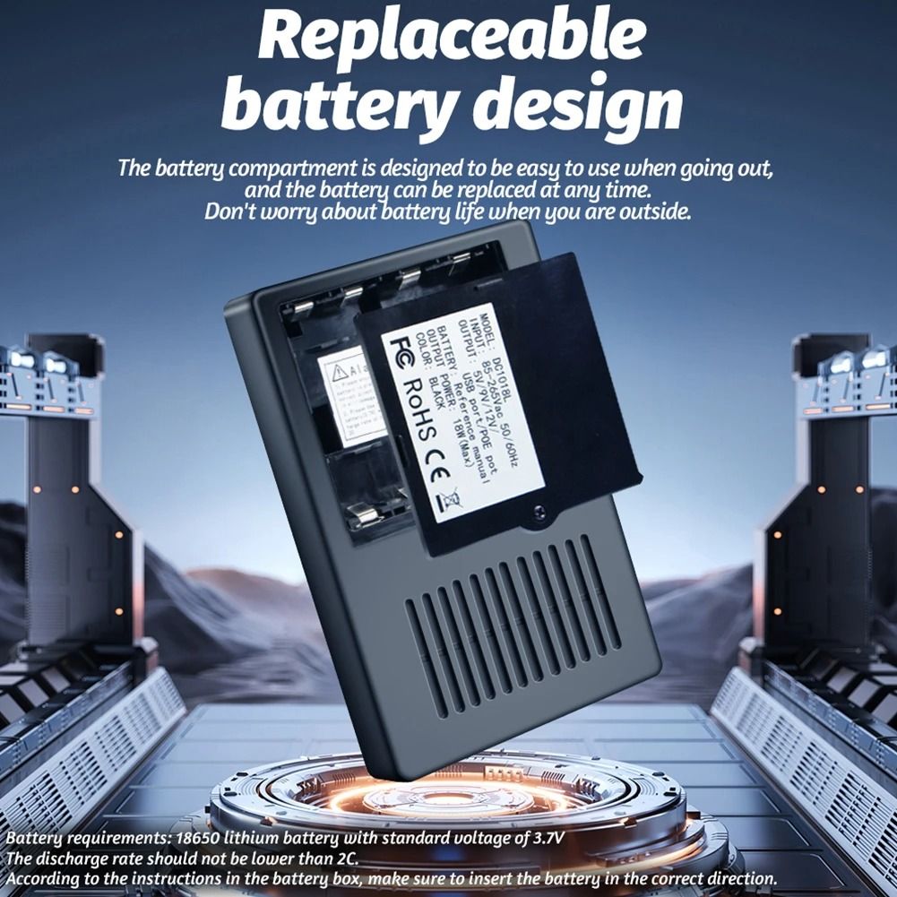 DC1018L 18W Mini Portable UPS Backup Power Adapters 5V 9V 12V ...