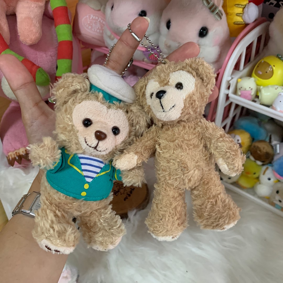 disney duffy and friends duffy pin charm and keddy teddy in sailor ...
