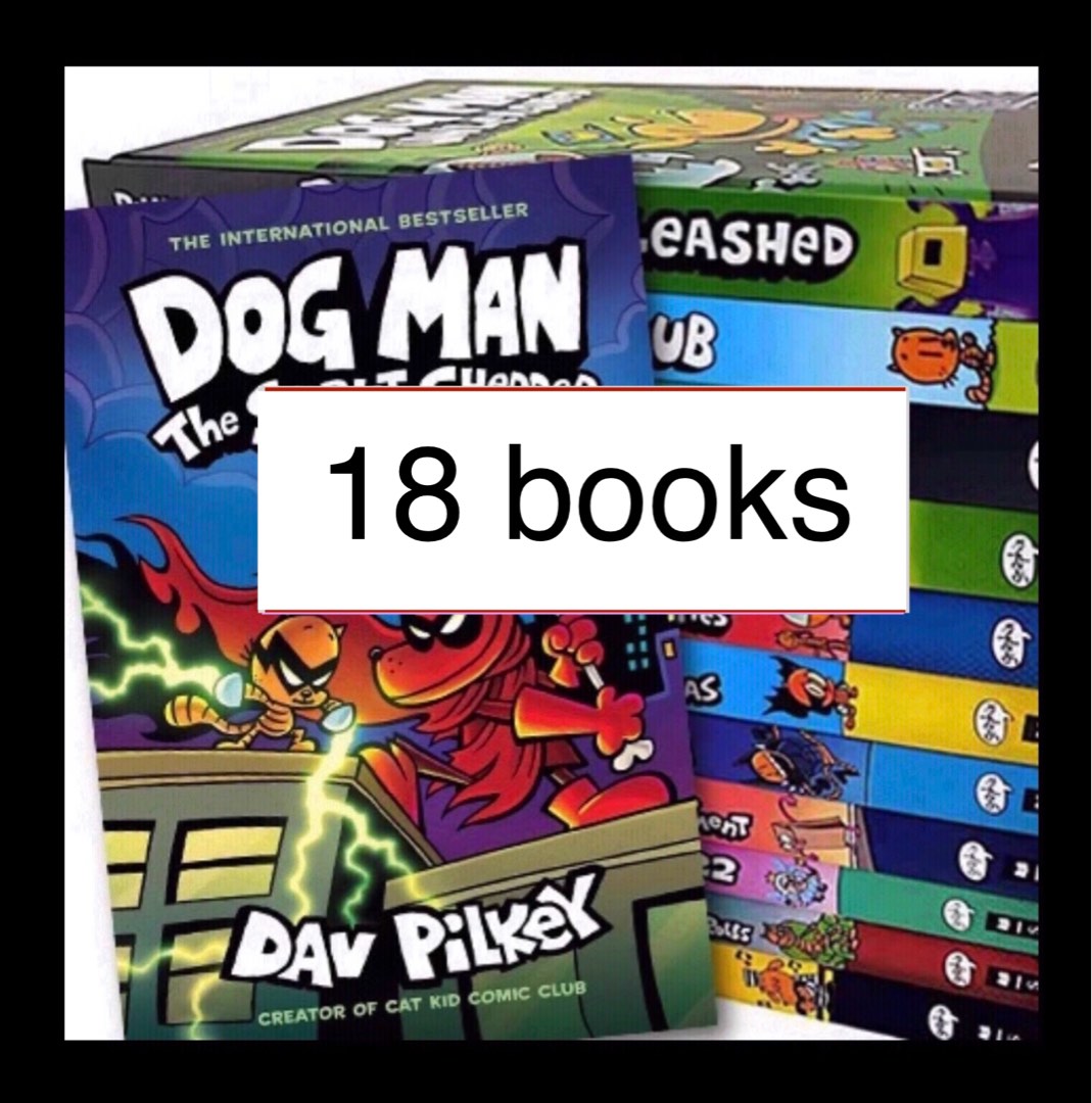 Dogman 18 hardcover books set, Hobbies & Toys, Books & Magazines ...