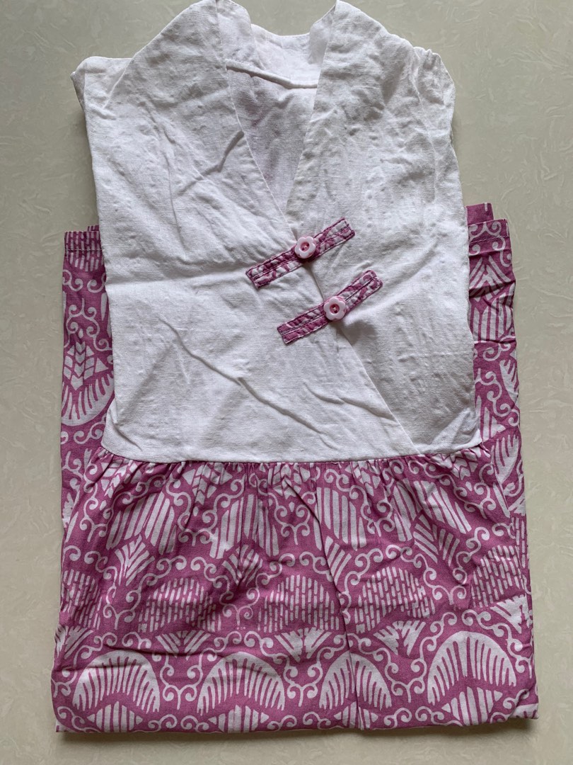 Dress Batik Model Hanbok Korean, Bayi & Anak, Baju Anak Perempuan, 4 ...