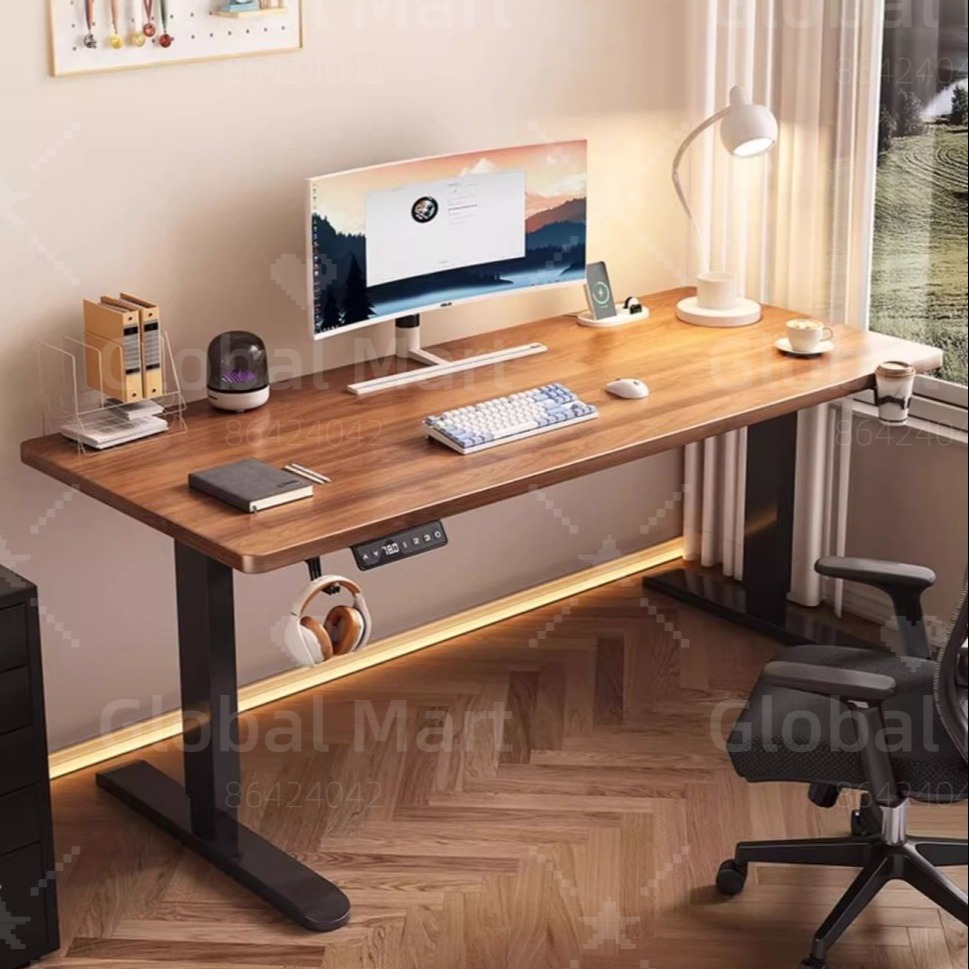 Electric lifting computer desk, lifting desk, desk, work desk, lifting ...