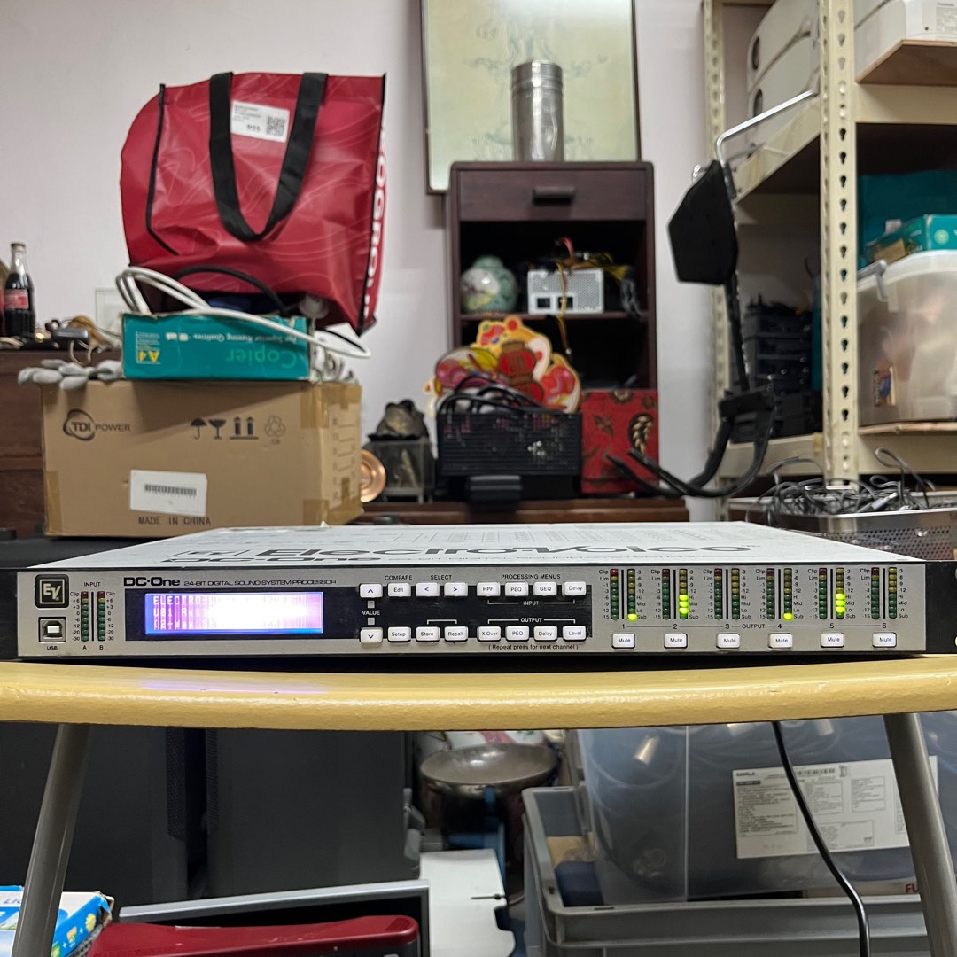 Electro-Voice (EV) DC-One Digital Sound System Processor, Audio, Other ...