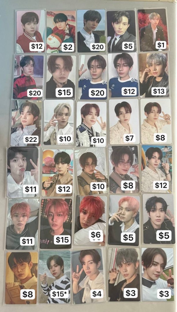 enhypen heeseung assorted pcs pobs lds photocards, Hobbies & Toys ...
