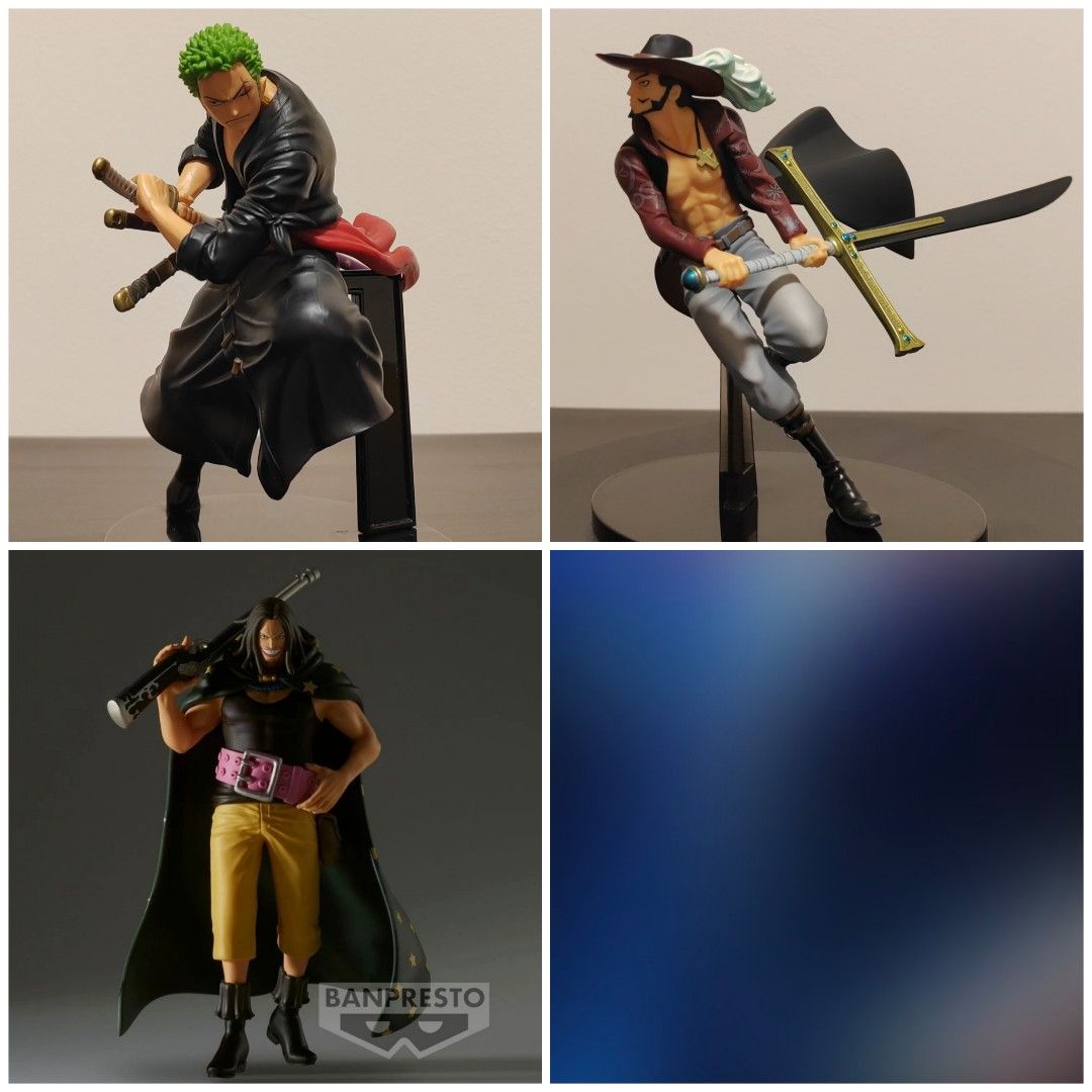 [FAST CLEARANCE - 3 FOR $25] One Piece Figurines / Figures - Roronoa ...