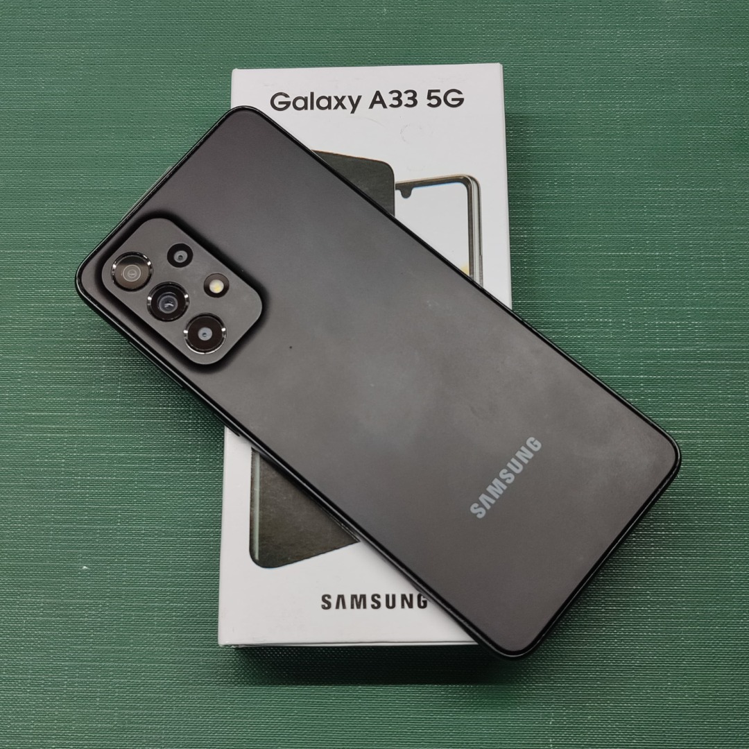 FULLSET Samsung Galaxy A33 5G 8/256GB NO MINUS SIAP PAKAI, Telepon ...