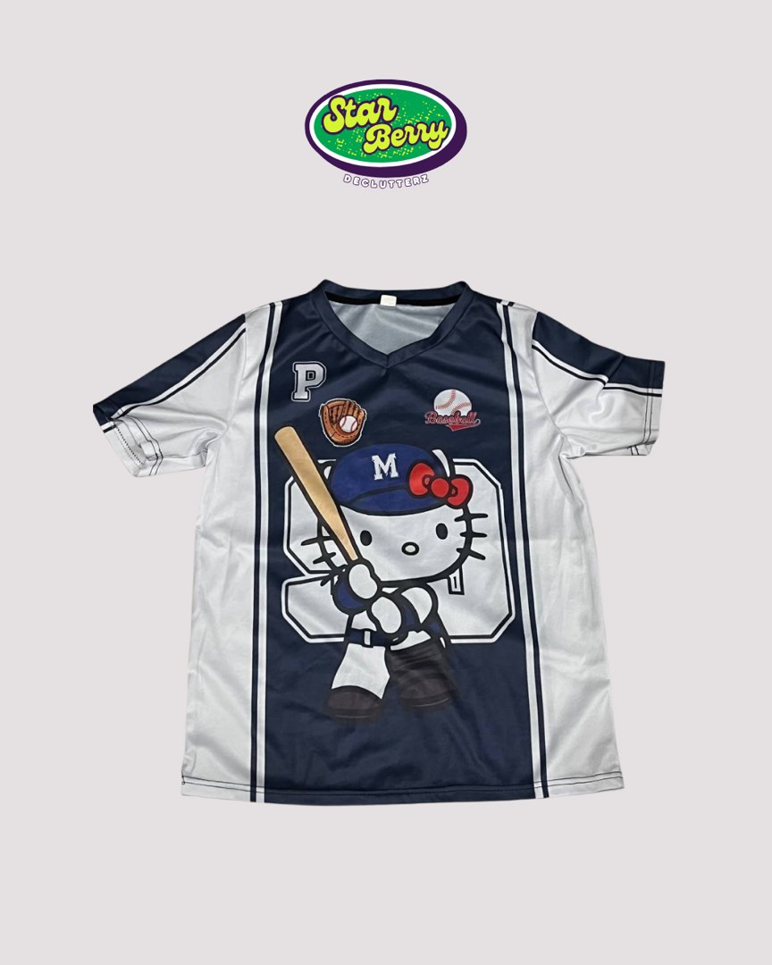 Hello Kitty Jersey, Women's Fashion, Tops, Shirts on Carousell