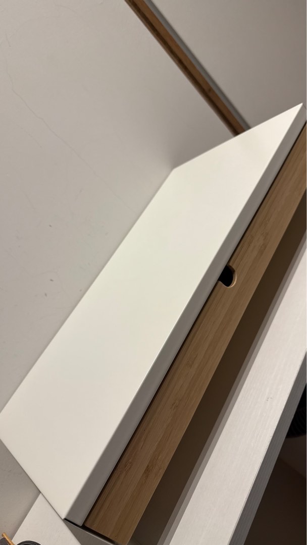 IKEA Elloven White Shelf, Furniture & Home Living, Furniture, Shelves ...