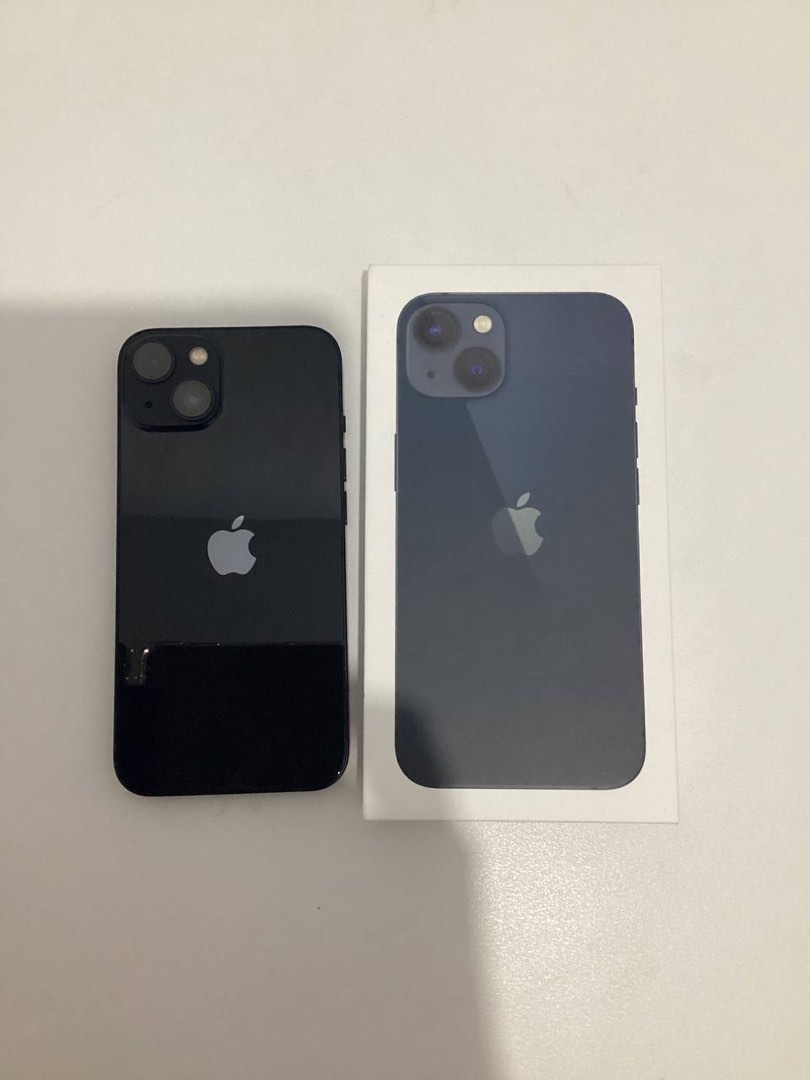 IPHONE 13 MIDNIGHT ORI IBOX, garansi masih nyala, Telepon Seluler ...