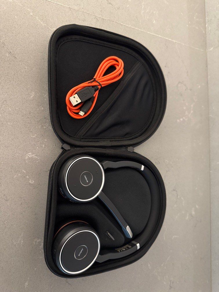 Jabra Evolve 75 HSC040W, Audio, Headphones & Headsets on Carousell