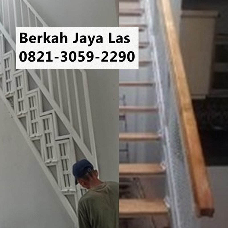 Jasa pembuatan dan Pemasangan Tangga Lipat dinding rebah di Kalihurip ...