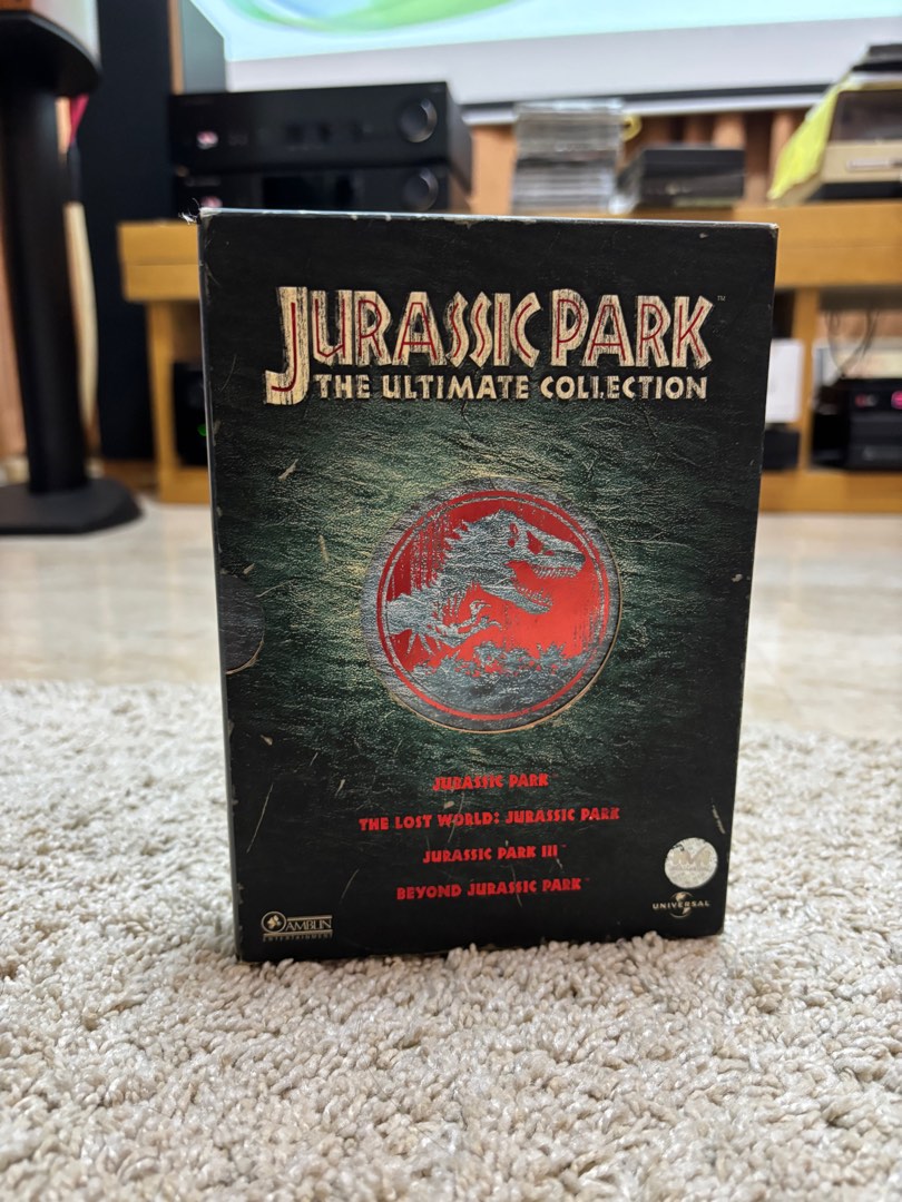 Jurassic Park DVD Set, Hobbies & Toys, Music & Media, CDs & DVDs on ...
