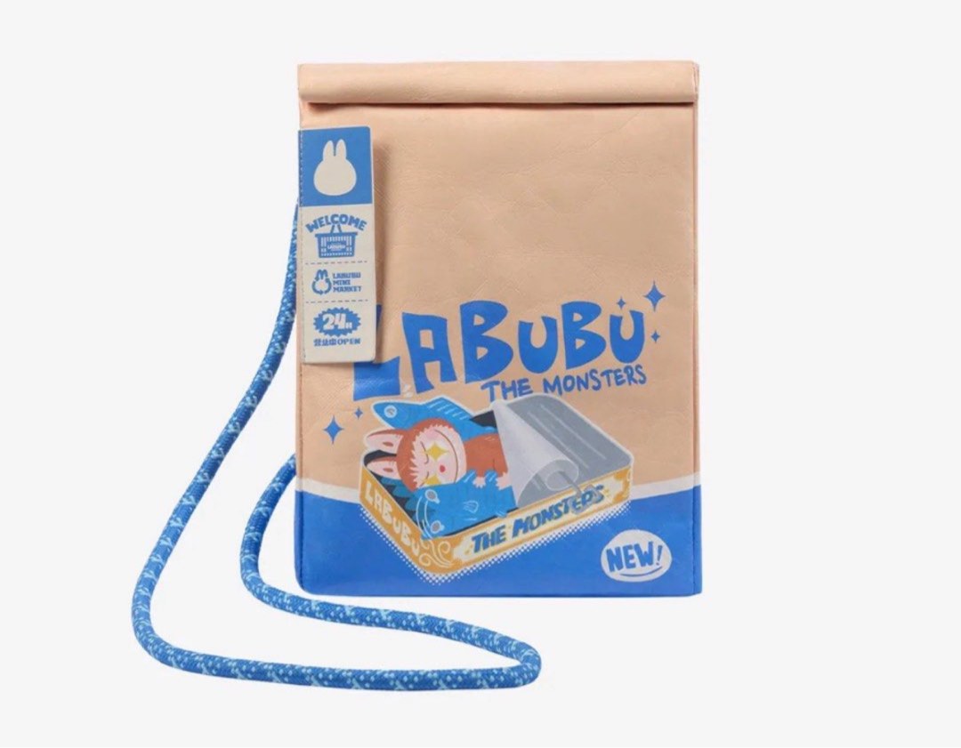 Labubu lunch messenger bag, Hobbies & Toys, Toys & Games on Carousell