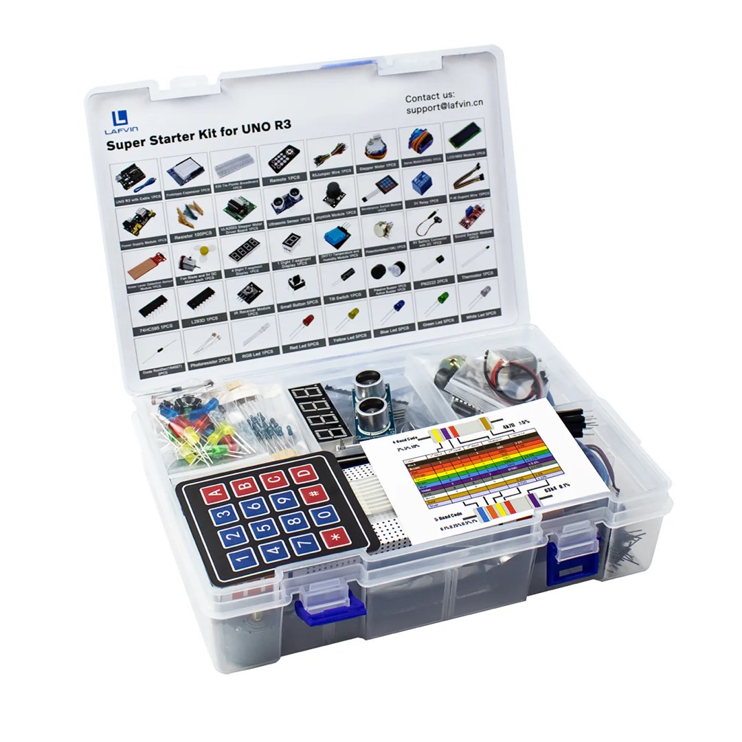 Lafvin Super Starter Kit For Uno R3 Projects For Arduino Ide With Codestutorial Computers