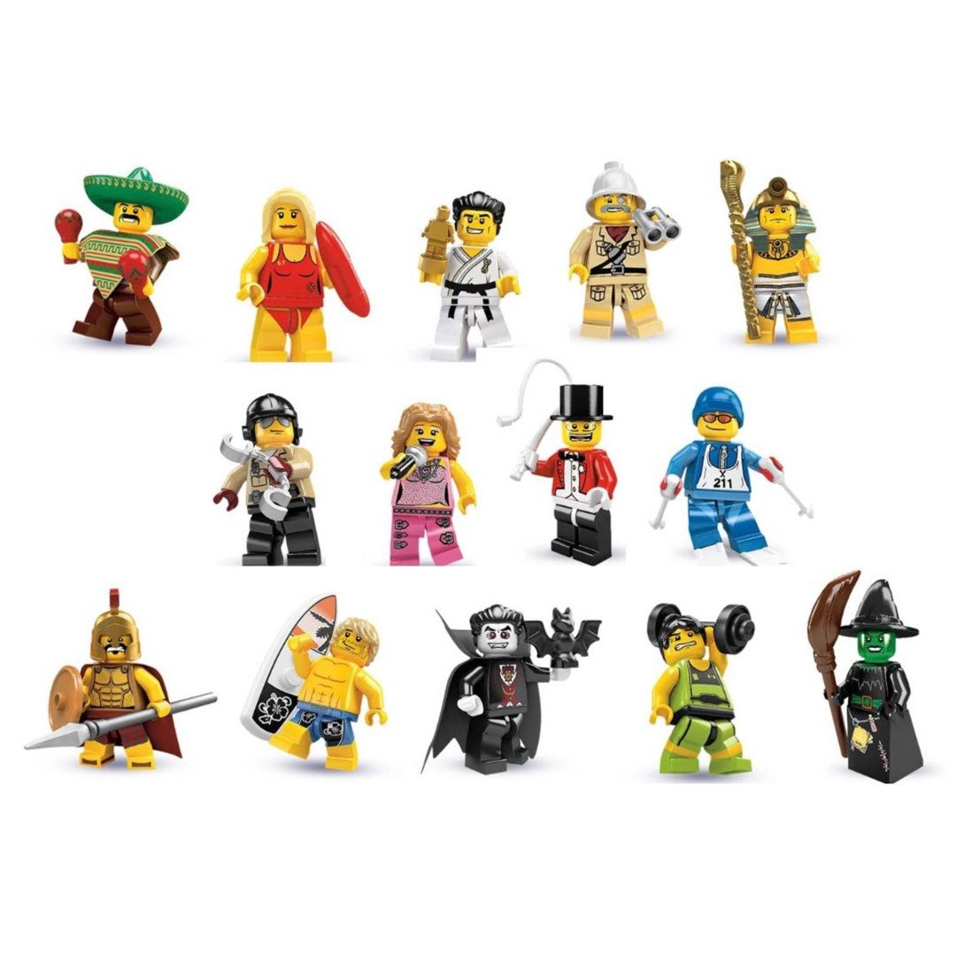 LEGO 8684 Minifigures Series 2 Collection: Circus Ringmaster | Vampire ...