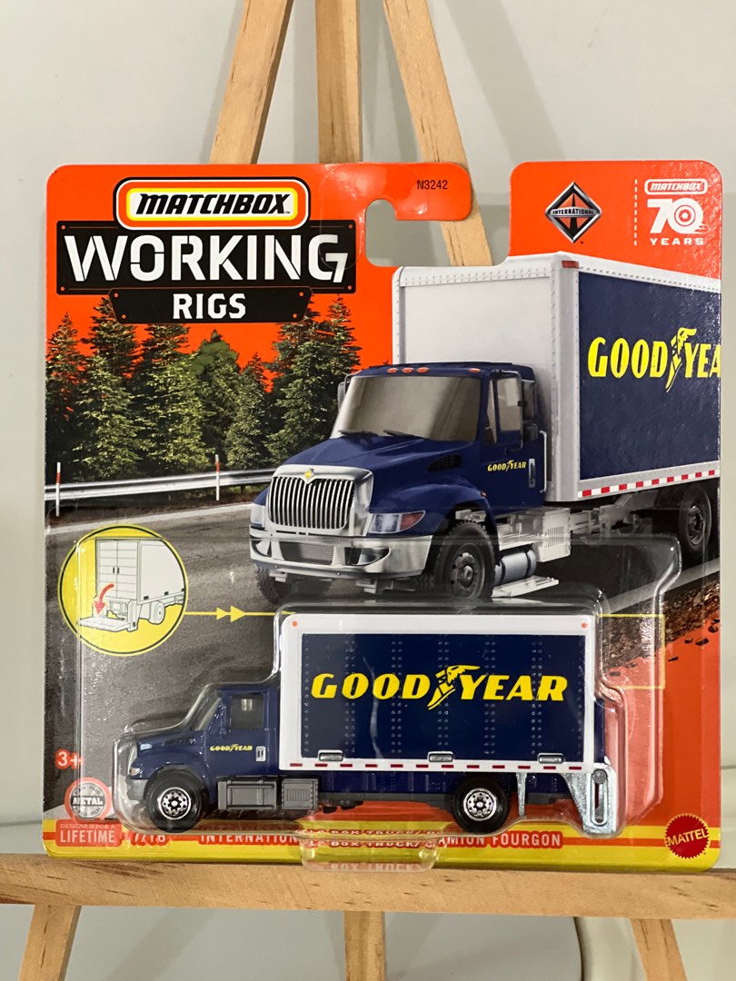 Matchbox Working Rigs Camion Fourgon Good Year Livery, Hobbies & Toys ...
