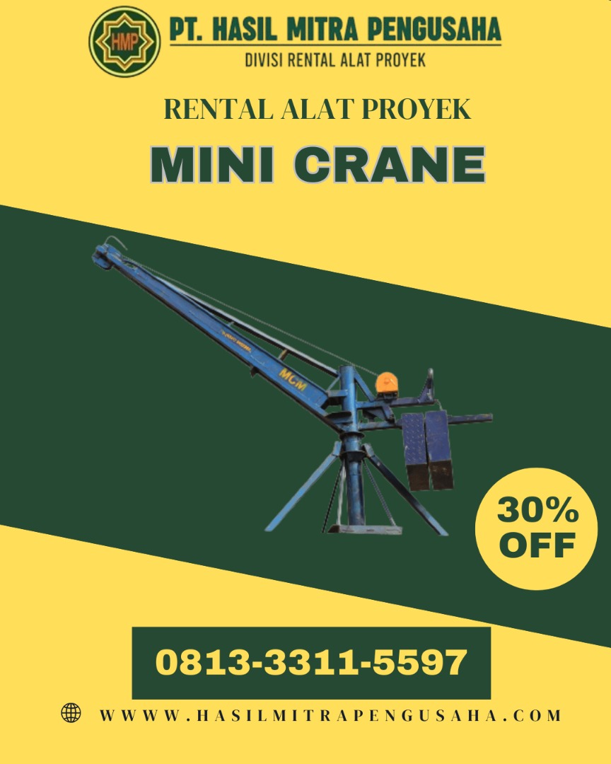 Mini Crane Raja Ampat Provinsi Papua Barat | Sewa Mini Crane Terbaik ...