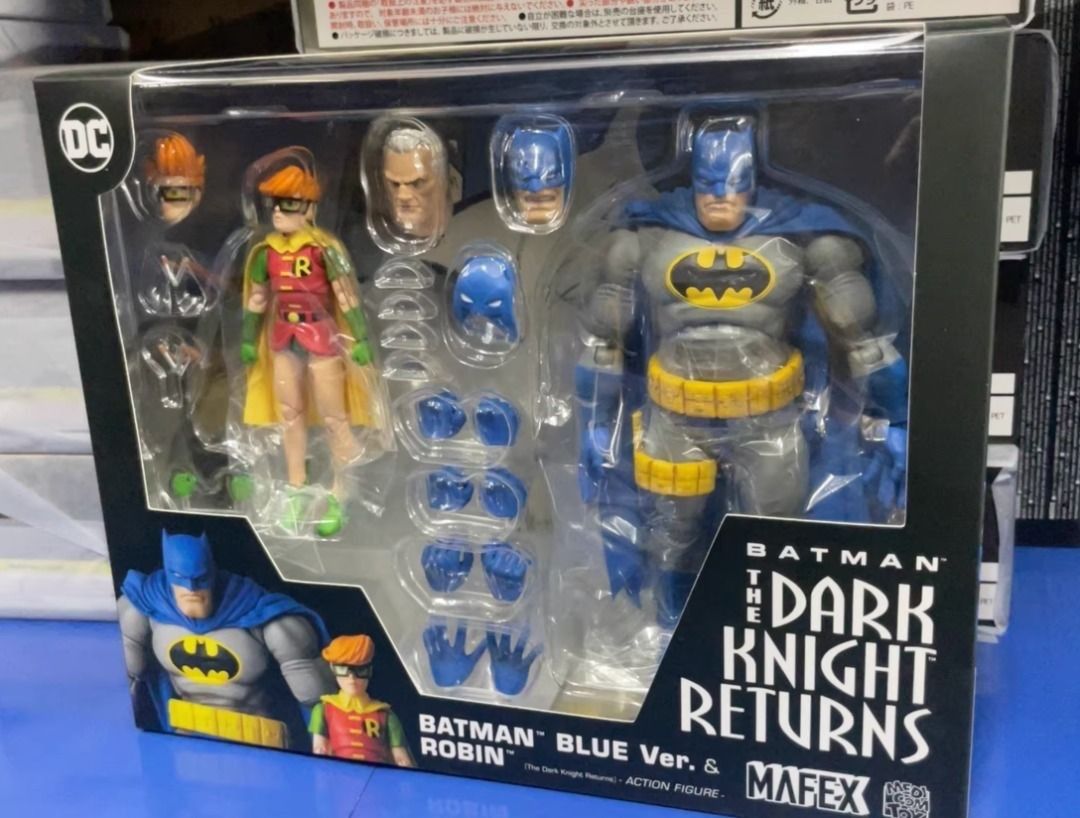 [MISB] MAFEX 1/12 Batman Blue Ver. & Robin (The Dark Knight Returns) No ...