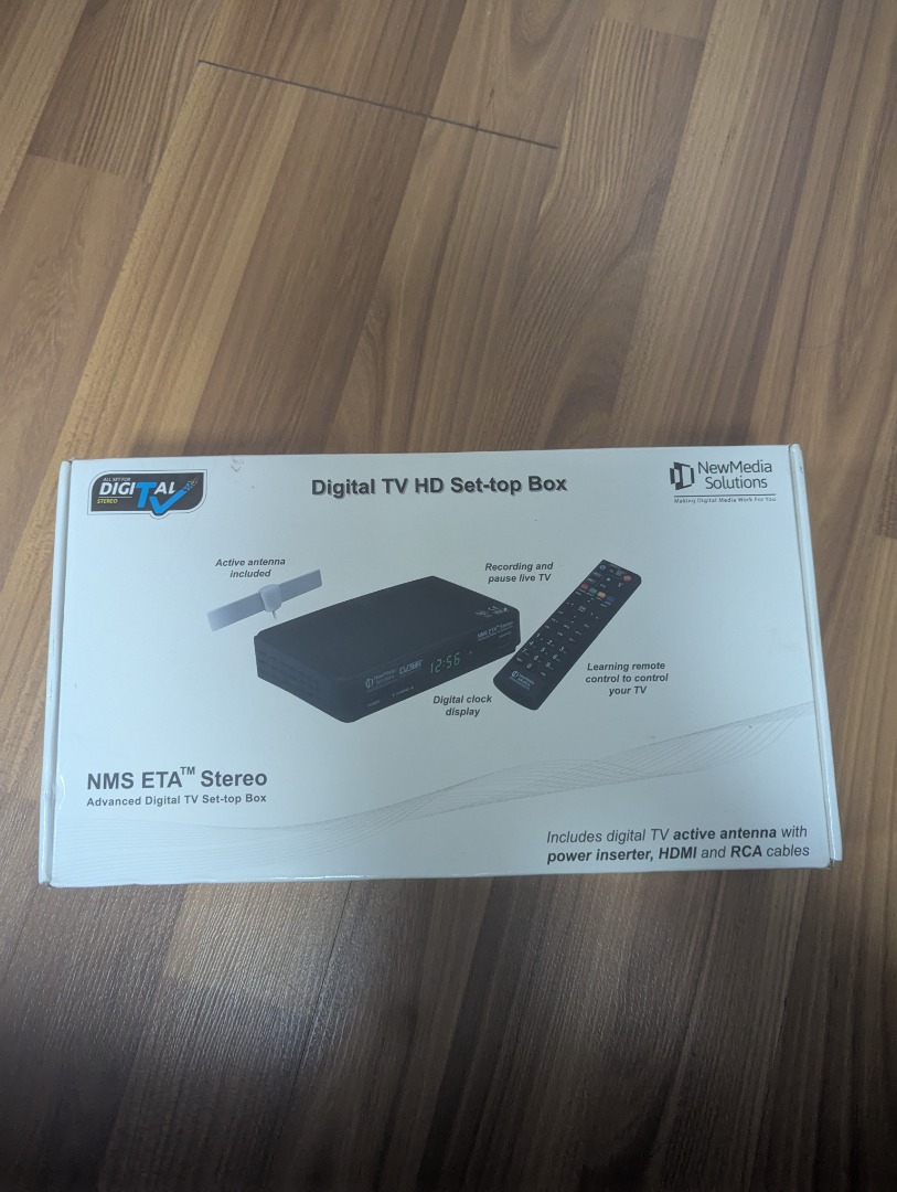 NewMedia Solutions Digital TV HD Set-top Box, TV & Home Appliances, TV ...