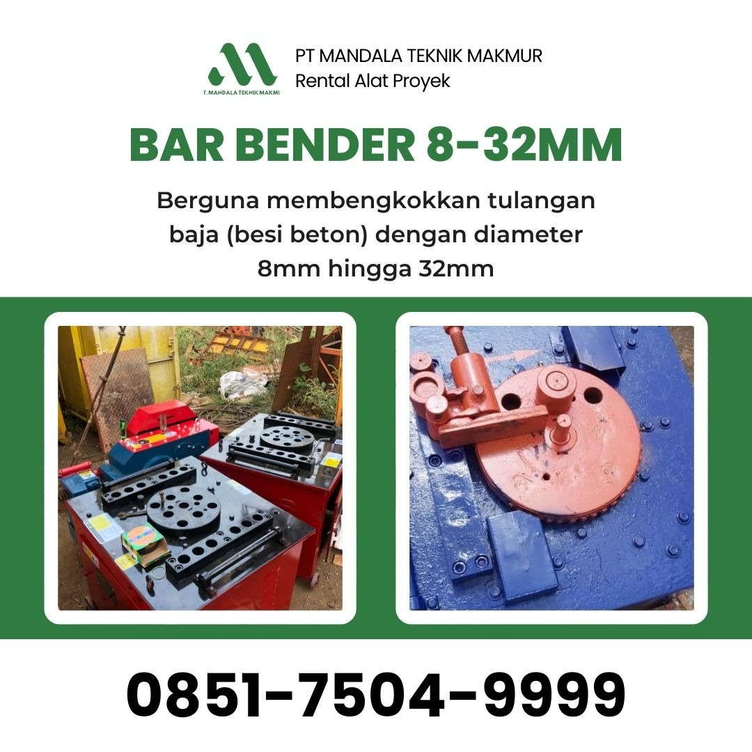 Nyari Tempat Sewa Bar Bender, Bar Cutter, Bucket Cor di Banjarsari Ngajum Kabupaten Malang? Bar ...