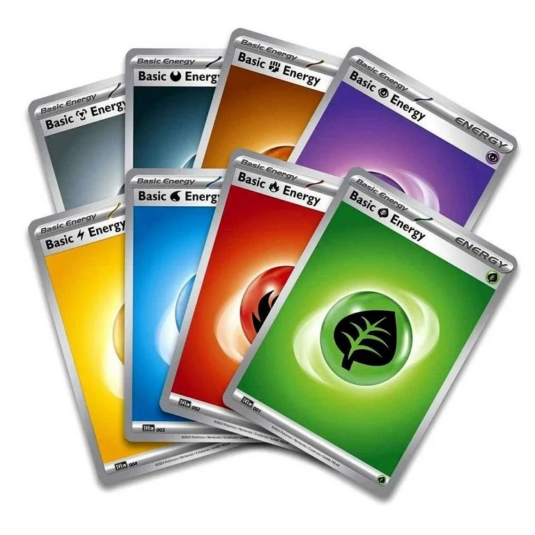 Pokemon Basic Energy Cards - Assorted Types, Hobbies & Toys, Toys ...