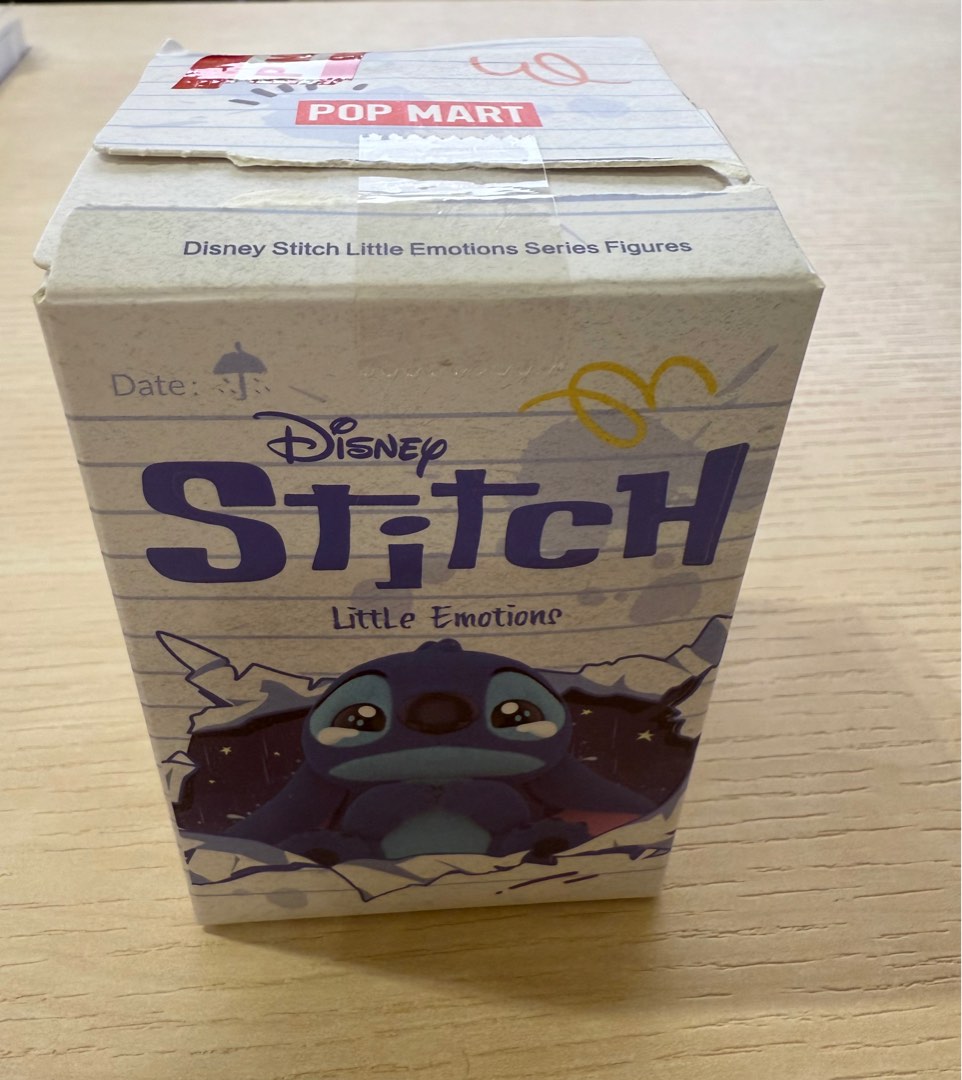 POP MART Disney Stitch Little Emotions Figure (Grumpy and Unsociable ...