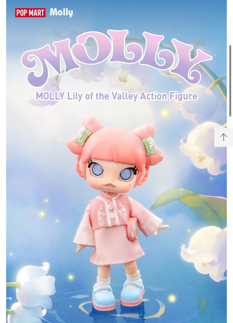 POP MART Molly Lily of the Valley Action Figure, Hobbies & Toys, Toys & Games on Carousell