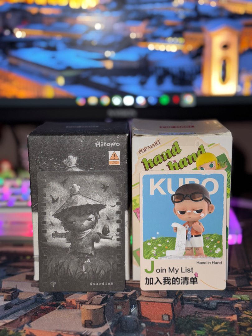 POPMART Hirono Guardian & Kubo Join My List (BUNDLE), Hobbies & Toys ...