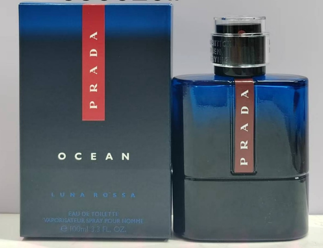 Prada Ocean Luna Rossa Eau de Toilette for men 100ml, Beauty & Personal ...