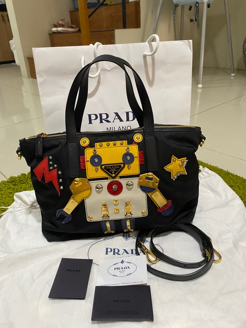 Prada Robot, Luxury, Bags & Wallets on Carousell