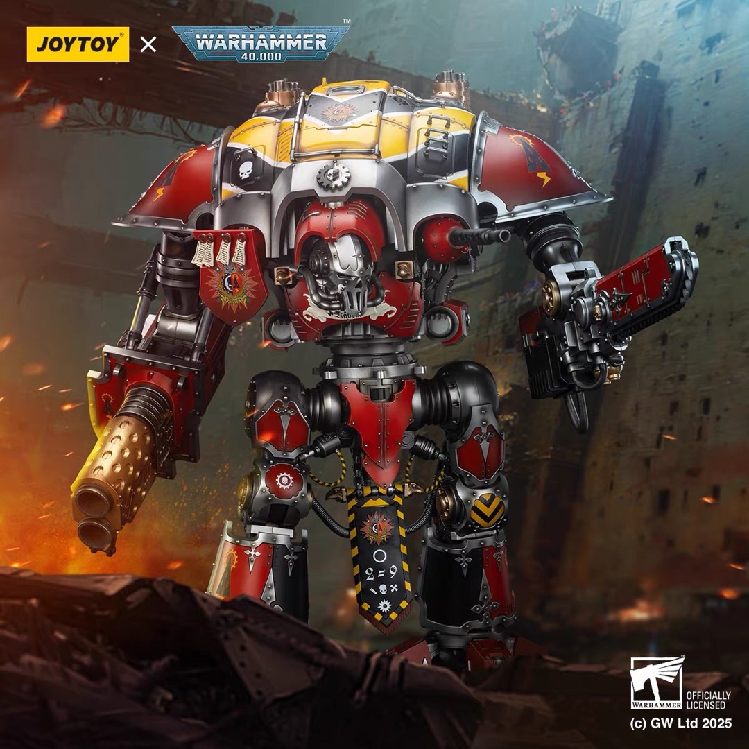 [Preorder] JoyToy Joy Toy Warhammer 40K - JT9305 Imperial Knights House Raven Knight Errant ...