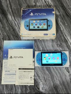 PS Vita Slim 2000 Black and Pink Playstation Vita, Video Gaming, Video ...