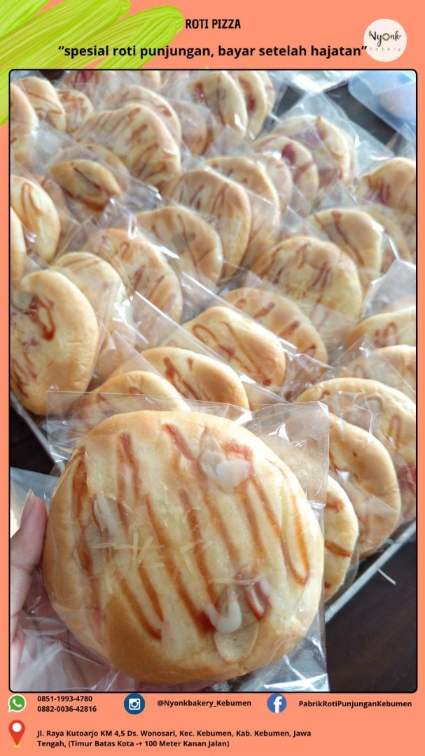 ROTI PIZZA, ROTI PUNJUNGAN KEBUMEN, ROTI ABON, ROTI MURAH KEBUMEN ...