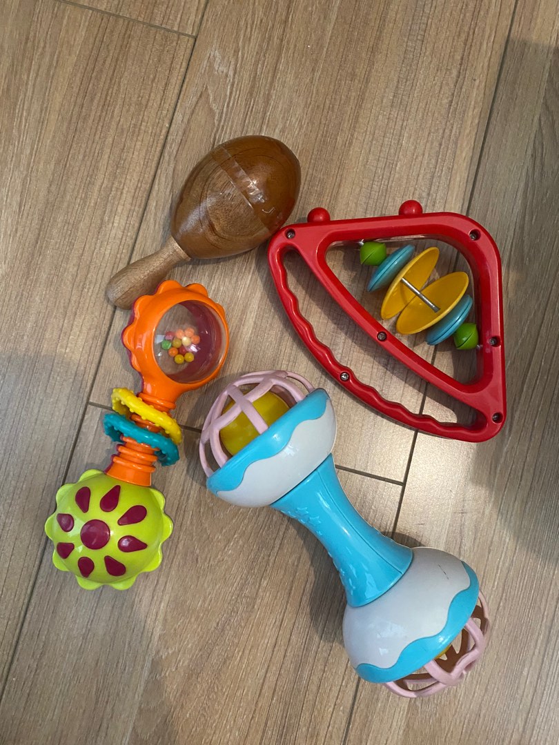 Seperangkat alat musik take all dapet 4, Toys & Collectibles, Mainan di ...